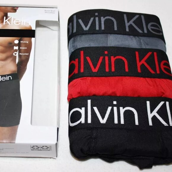 Calvin Klein | Underwear & Socks | Calvin Klein 3 Microfiber Boxer ...